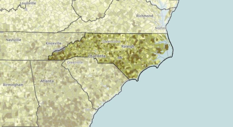 Map Gallery – North Carolina Data Portal