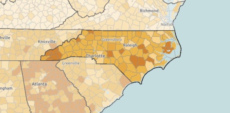 Map Gallery – North Carolina Data Portal